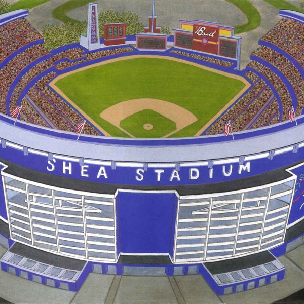 Shea Stadium - Etsy