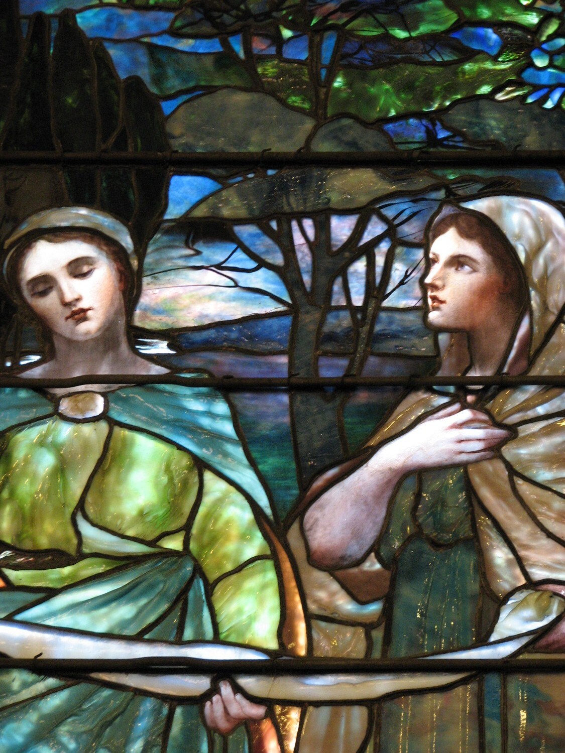 Celtic Women Fine Art Photograph of Stained Glass Window, Ireland ...