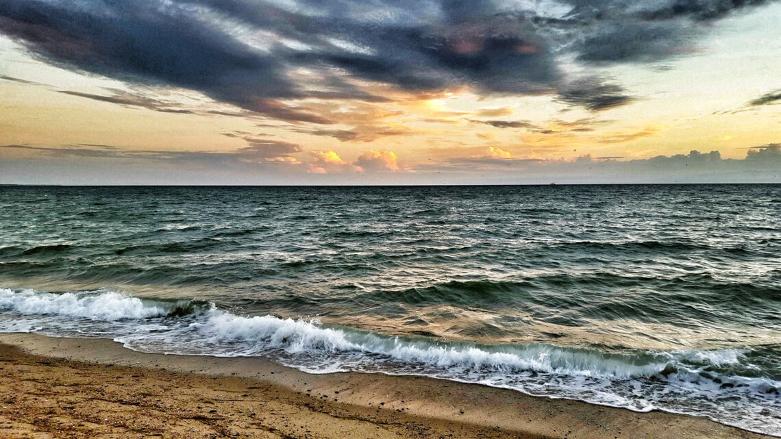 Sunset, Cape Cod Bay - Fine Art Photograph, Provincetown - Etsy