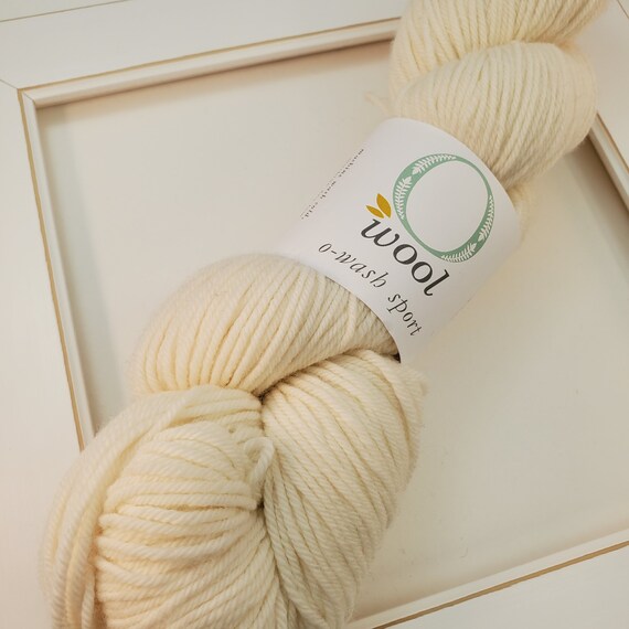O Wash Sport O Wool Yarn Sport Weight Organic Merino | Etsy