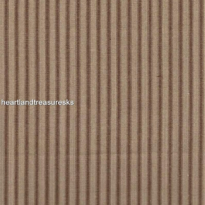 Brown Stripe Fabric - Etsy