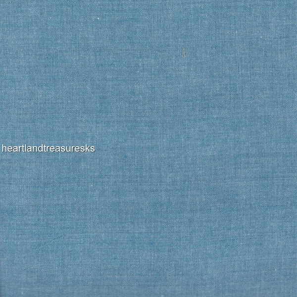 Light Blue Homespun Fabric - Etsy