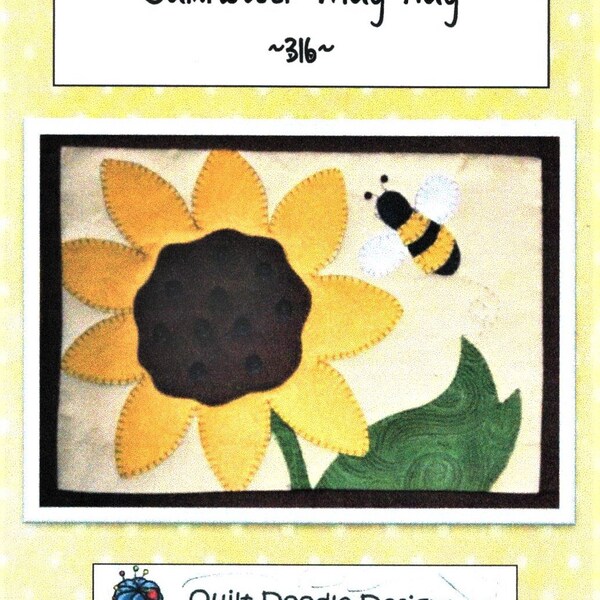 Sunflower Applique - Etsy