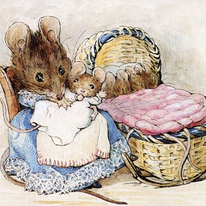 New Peter Rabbit, Mouse, Fox and Duchess Prints by Beatrix Potter ...