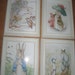 Peter Rabbit and Friends by Beatrix Potter -prints Only (4) - Etsy