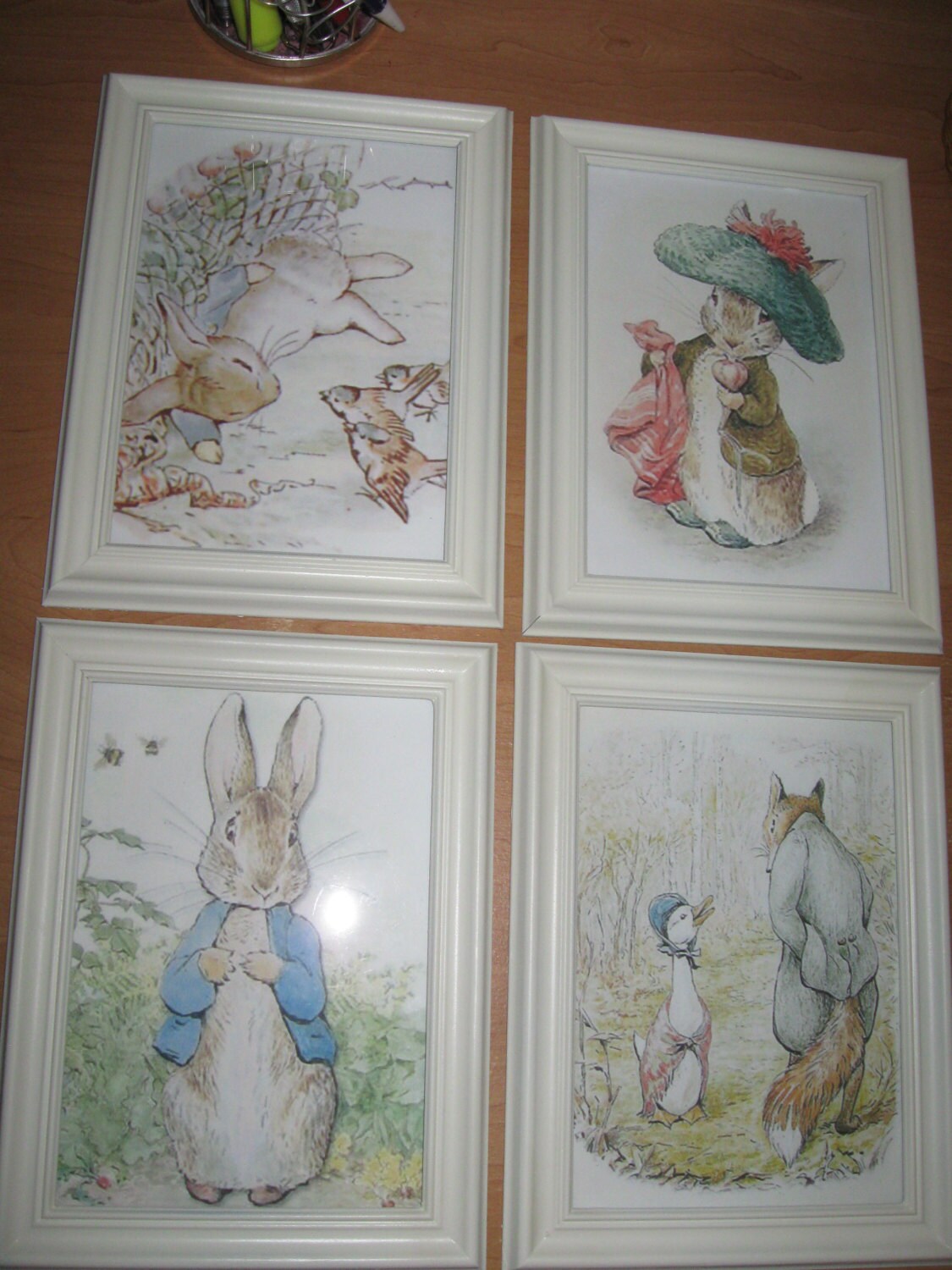 Peter Rabbit and Friends by Beatrix Potter prints Only 4 - Etsy