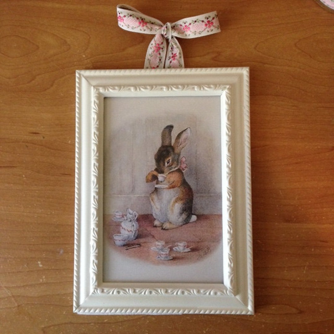 Beatrix Potter Peter Rabbit Framed Print for Girls - Etsy