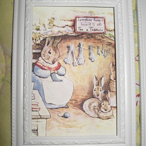 Peter Rabbit by Beatrix Potter -four Framed Prints - Etsy
