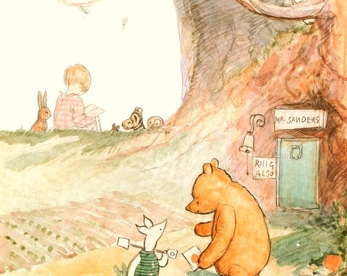 NEW Classic Winnie the Pooh Prints - Etsy