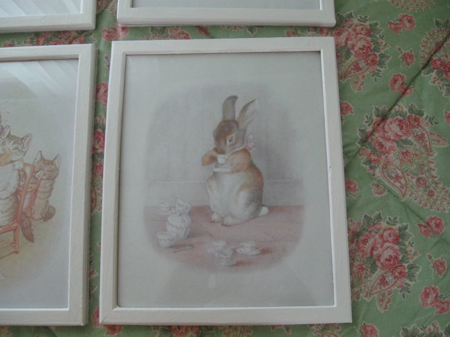 Beatrix Potter Unframed Prints Peter Rabbit and Benjamin - Etsy