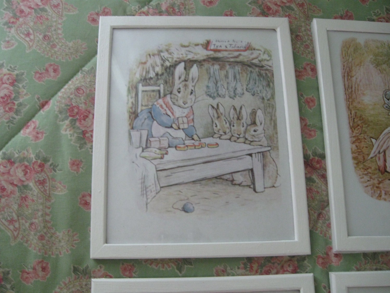 Beatrix Potter Unframed Prints Peter Rabbit and Benjamin - Etsy