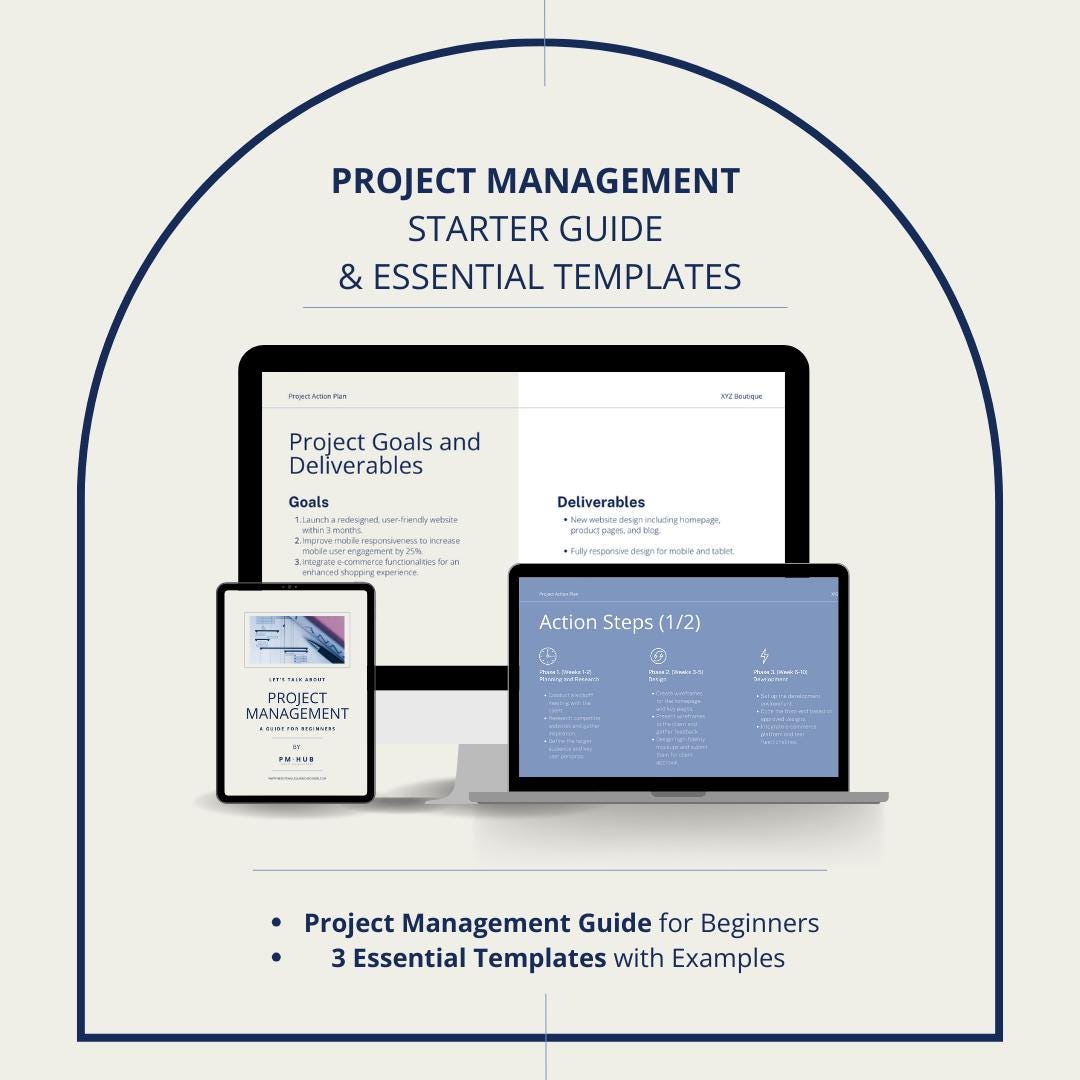 Project Management Project Management Template Project Management ...