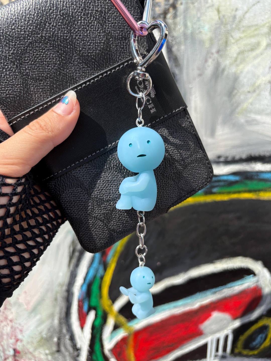 Smiski Keychain/bag Charm - Etsy