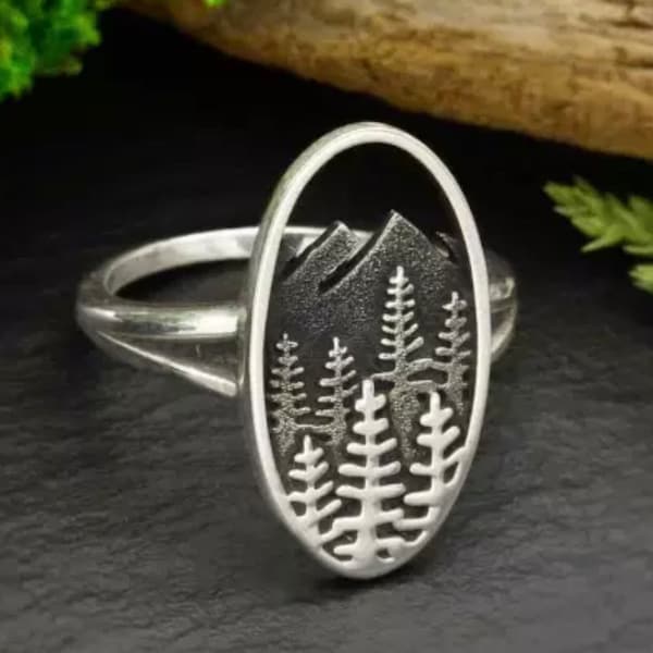 Forest Ring - Etsy