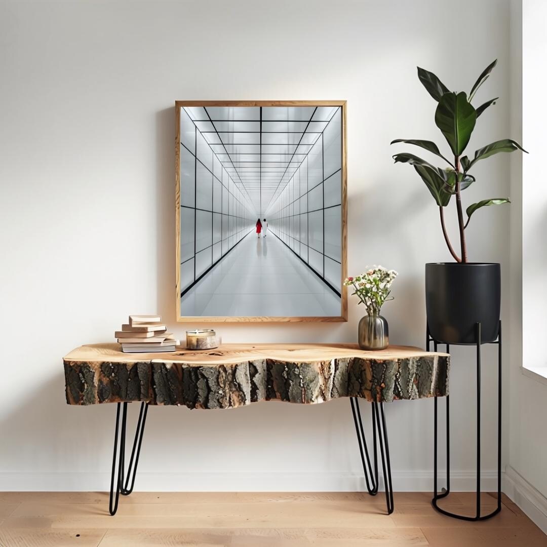Severance Hallway Print – Mysterious Lumon Industries Wall Art, Sci-fi ...