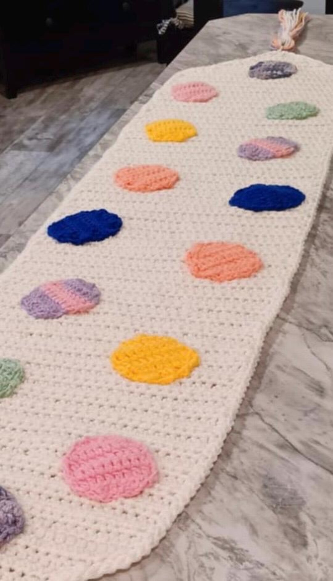 Easter Egg Table Runner - Etsy