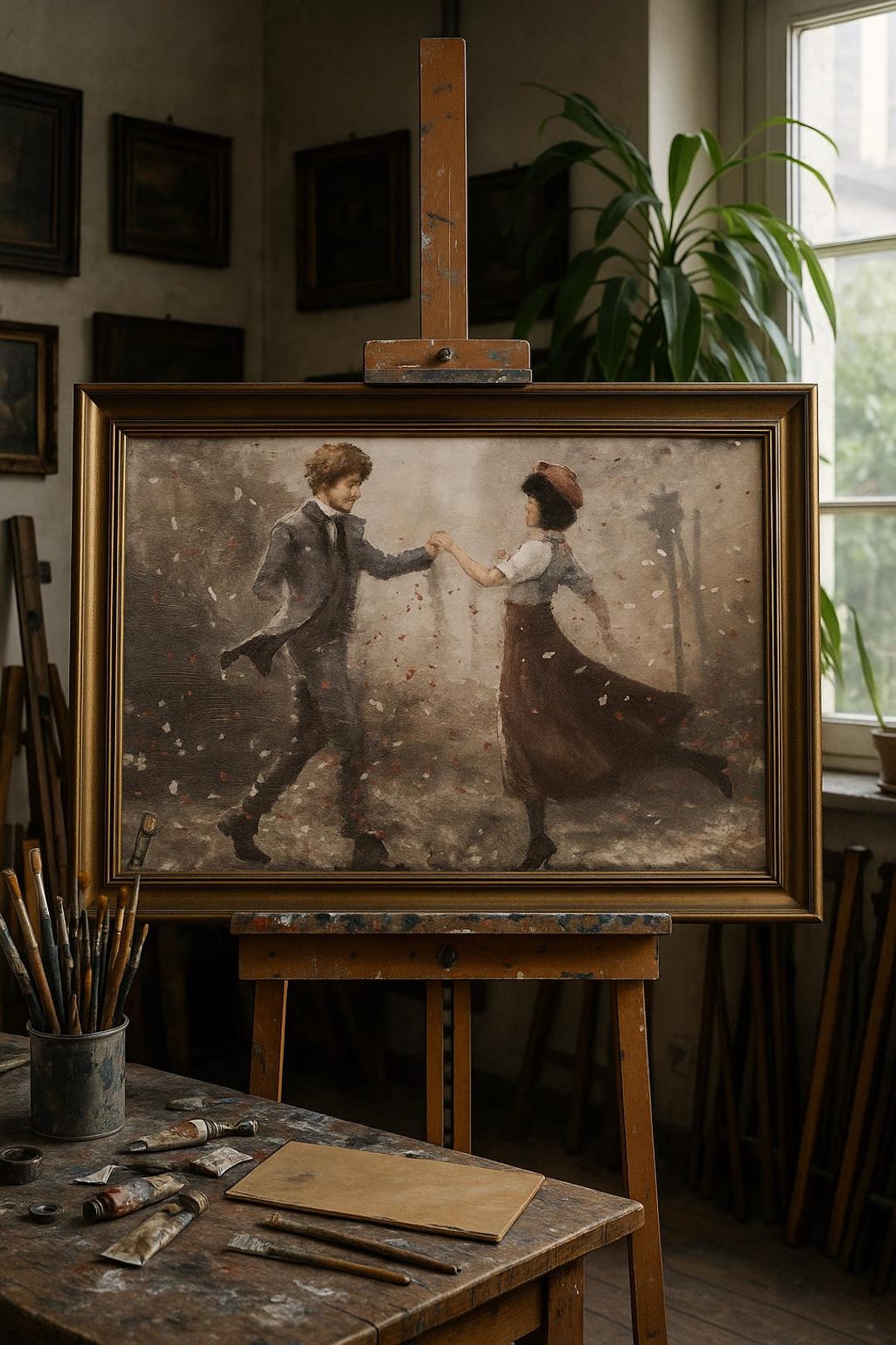 Handcrafted Textured Museum Original Oil Painting on Cotton Canvas of ...