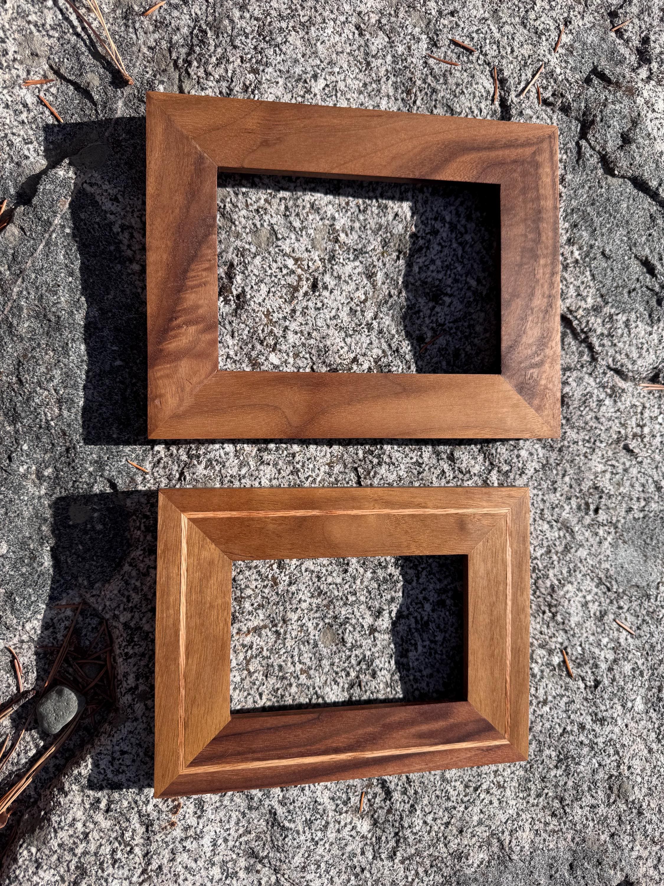 Custom Walnut Frames - Etsy