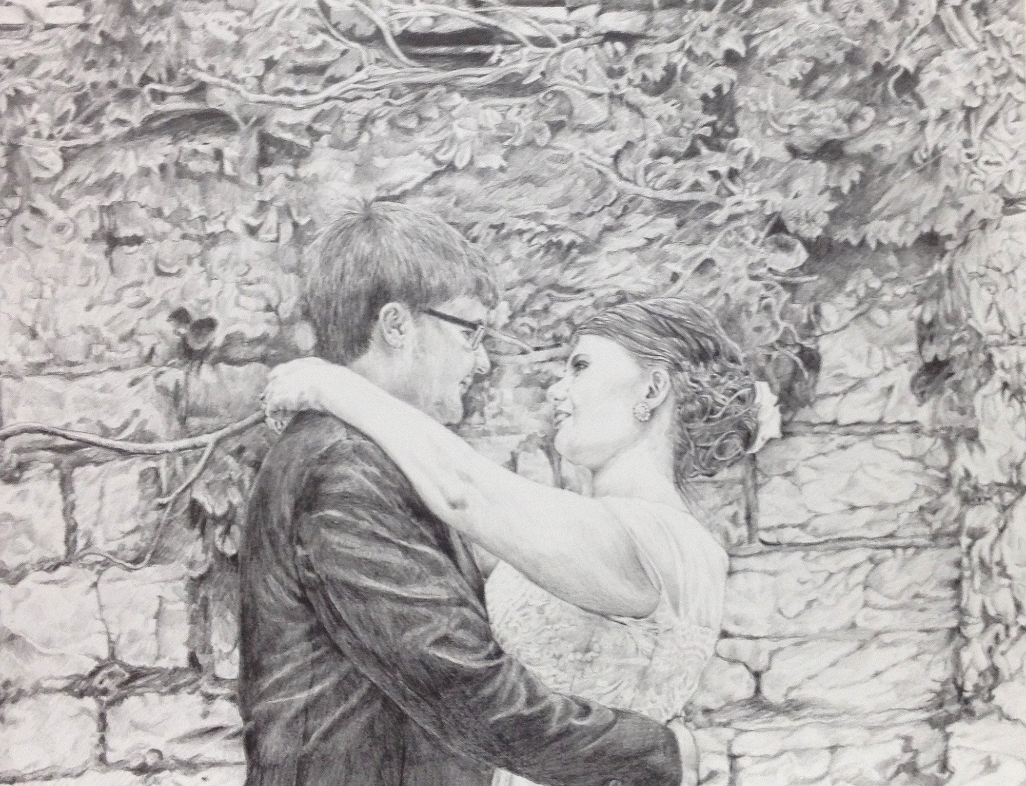 Custom Portrait- Choose Size - Custom Painting| Realistic Drawing ...