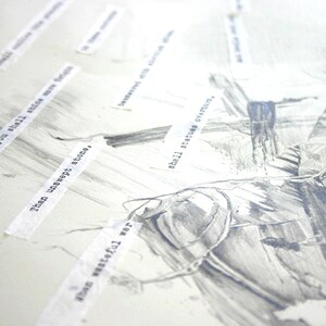 Shakespeare Sonnet 55 Pencil Drawing on Paper Original Art Poetry Art ...