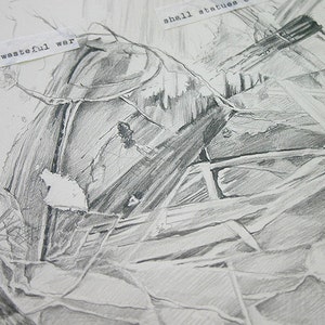 Shakespeare Sonnet 55 Pencil Drawing on Paper Original Art Poetry Art ...