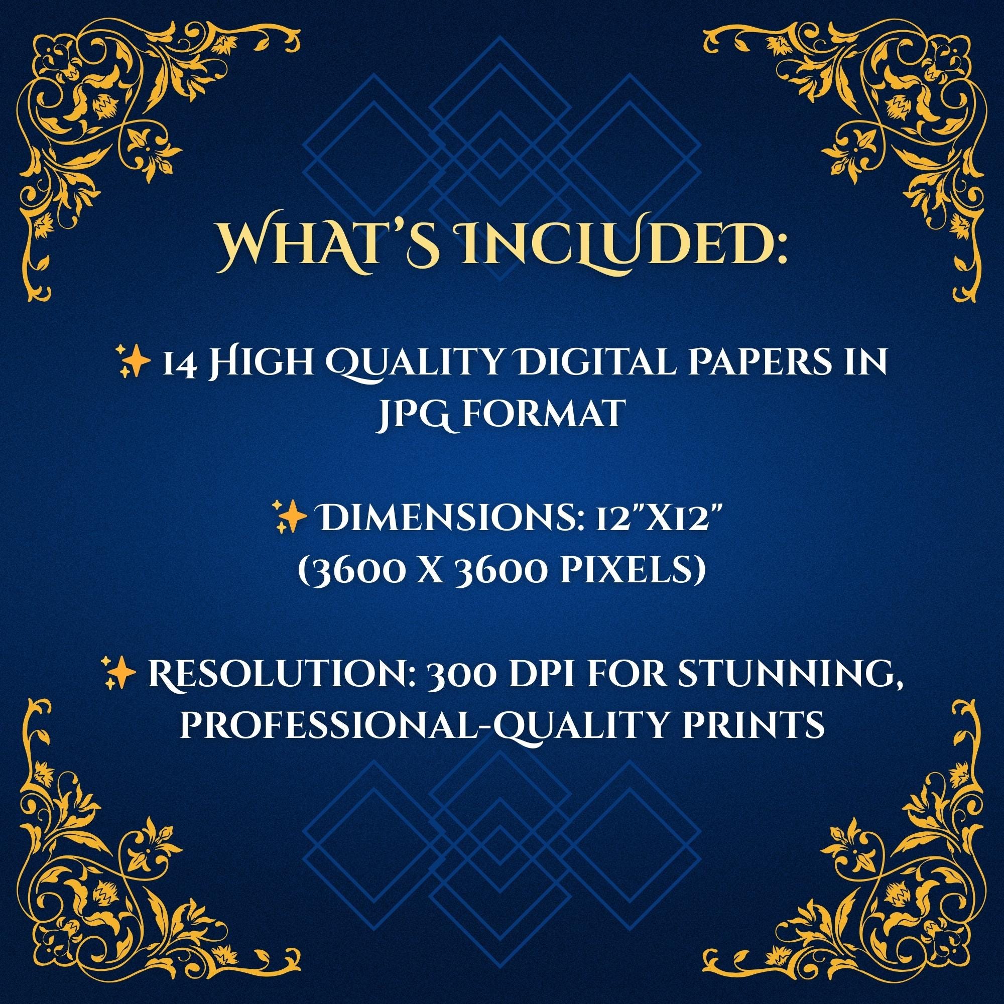 Vinta Filipina Seamless Pattern Digital Paper for Scrapbooking and ...