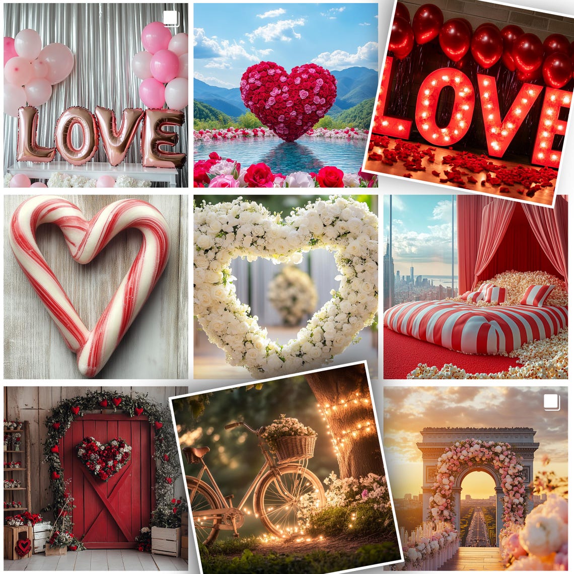 350 Valentine's Day Backdrop - 350 Romantic Photo Backgrounds for Love ...
