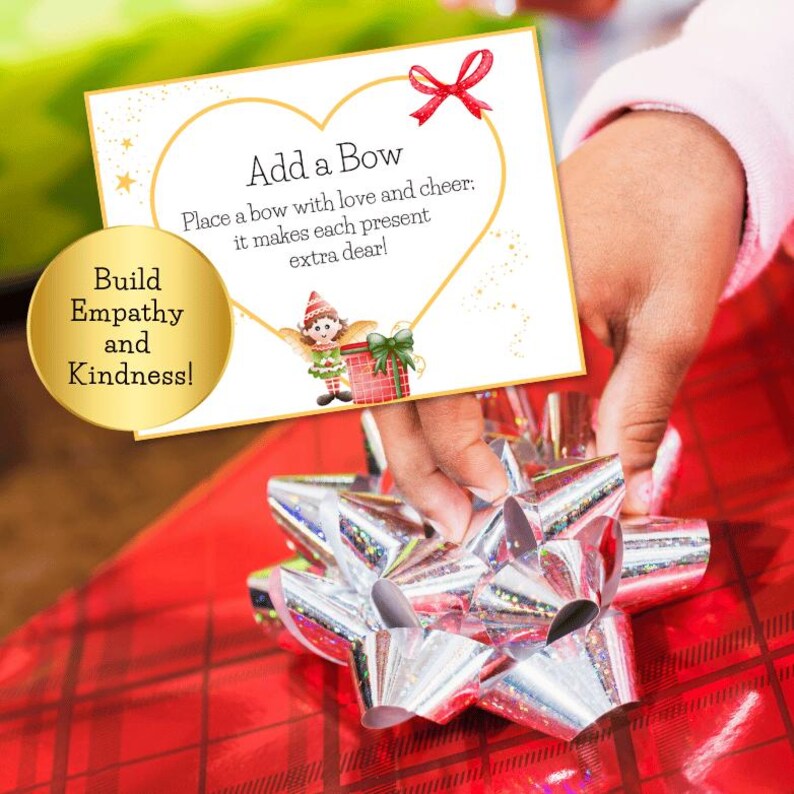 30 Printable Christmas Kindness Cards for Children Fairy Edition ...