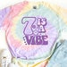 Hello Seven Shirt, 7th Birthday Shirt, Pastel Tie Dye Shirt, Birthday ...