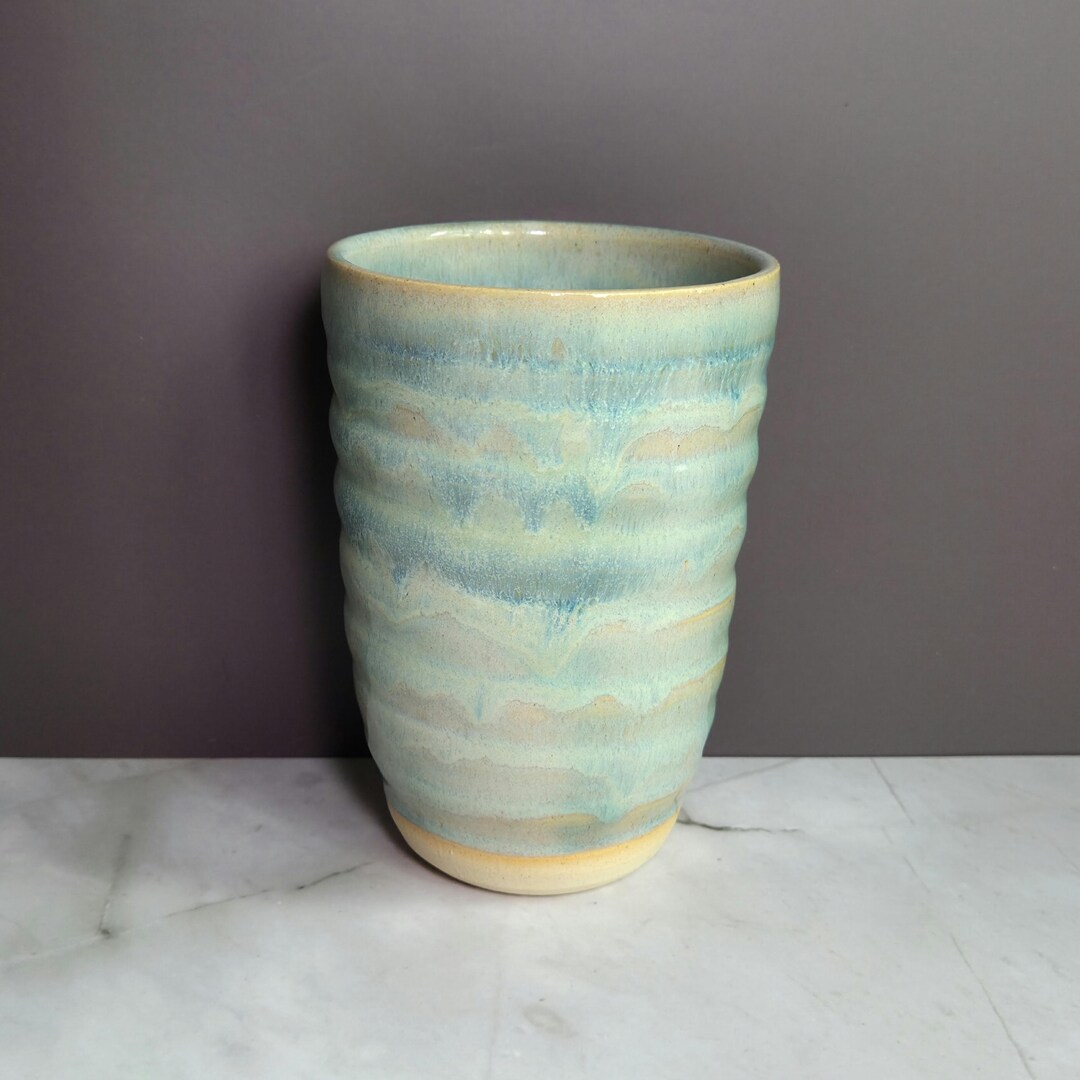 Ceramic Textured Cup - Etsy
