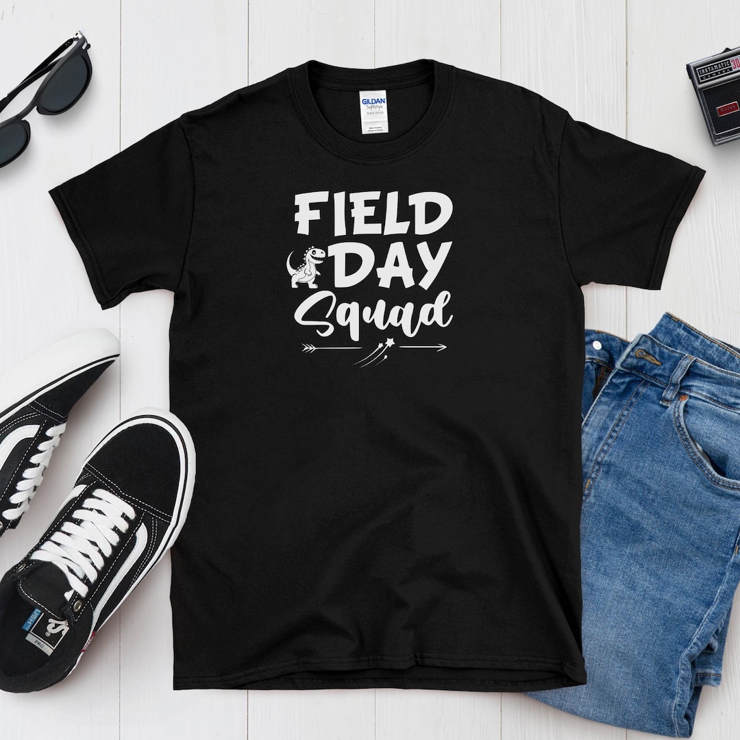 Personalized Field Day Squad T-shirt: School Games Supporter Tee - Etsy