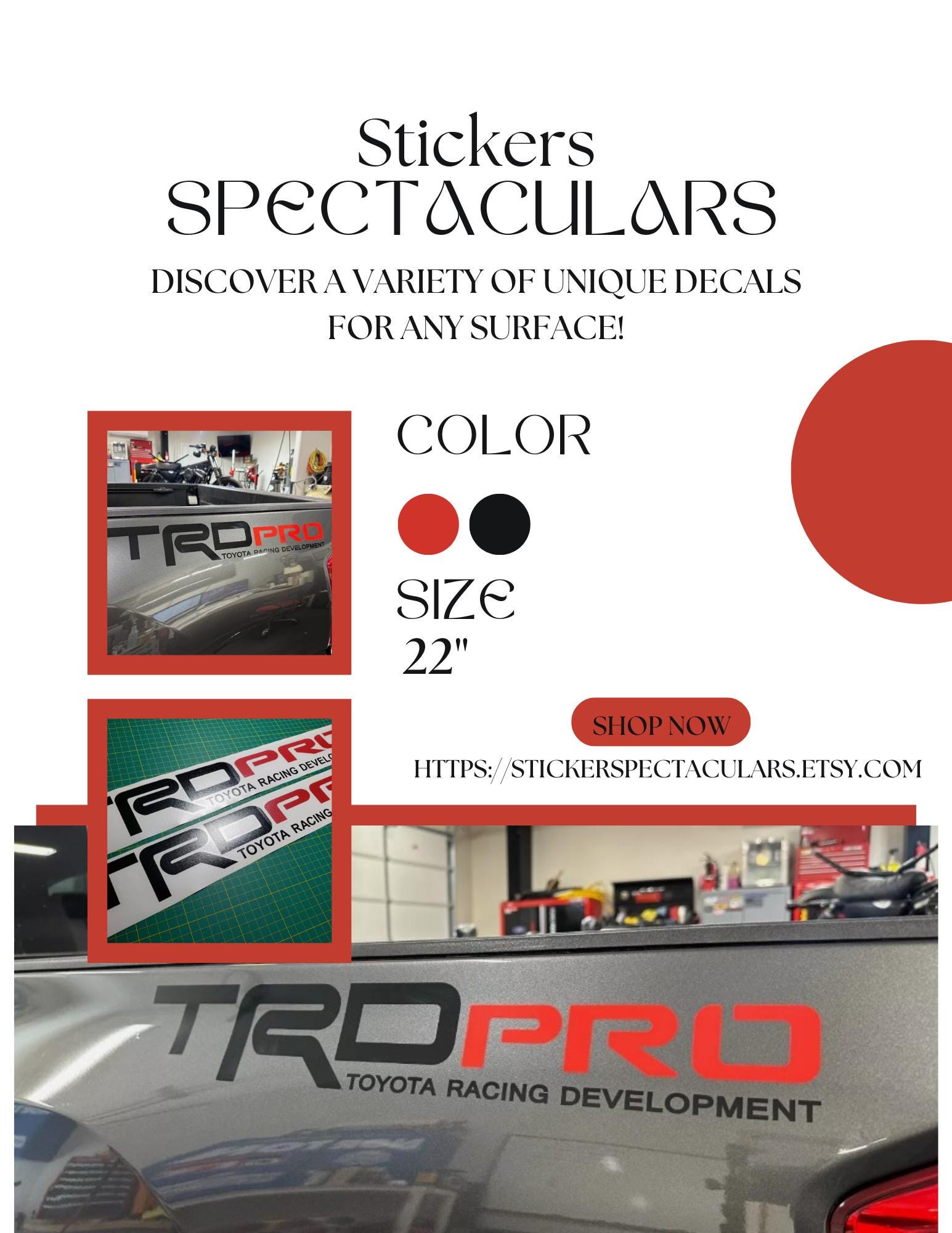 TRD Stickers off Road Pro Stickers, TRD Pro off Road Decals Stickers ...