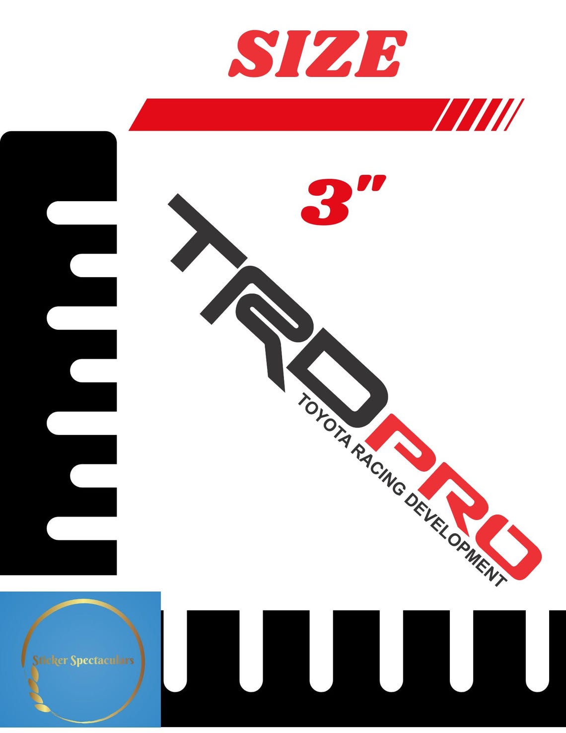 TRD Stickers off Road Pro Stickers, TRD Pro off Road Decals Stickers ...