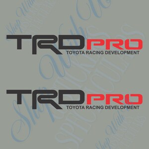 TRD Stickers off Road Pro Stickers, TRD Pro off Road Decals Stickers ...