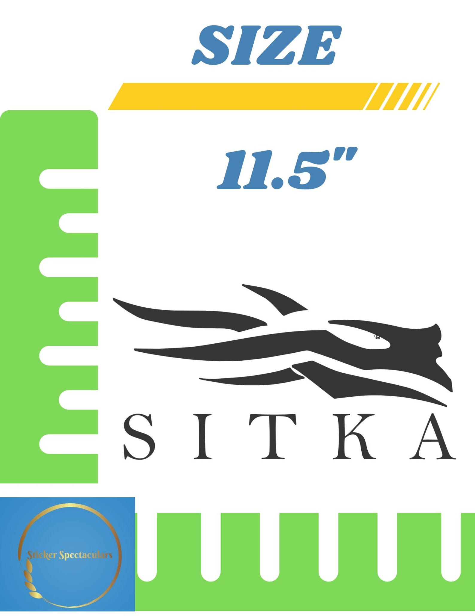SITKA Sticker Vinyl SITKA Decal 11.5" Gear SITKA Hunting Decals ...