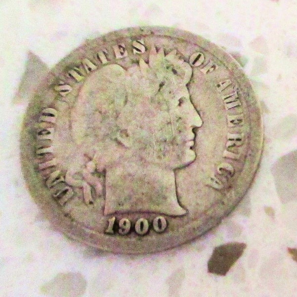 Barber Dime - Etsy