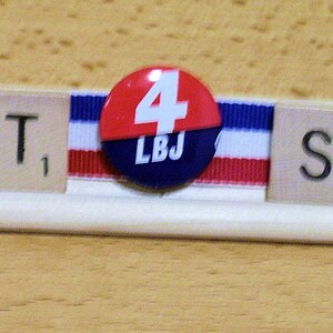 LYNDON JOHNSON 1964 Campaign Pin, Campaign Button - Etsy