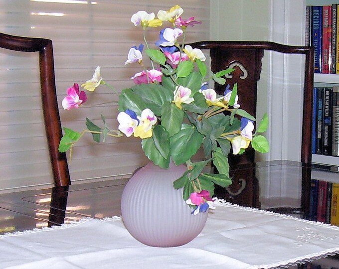 BALOS VASE Mouth Blown Glass Vintage 1980s - Etsy