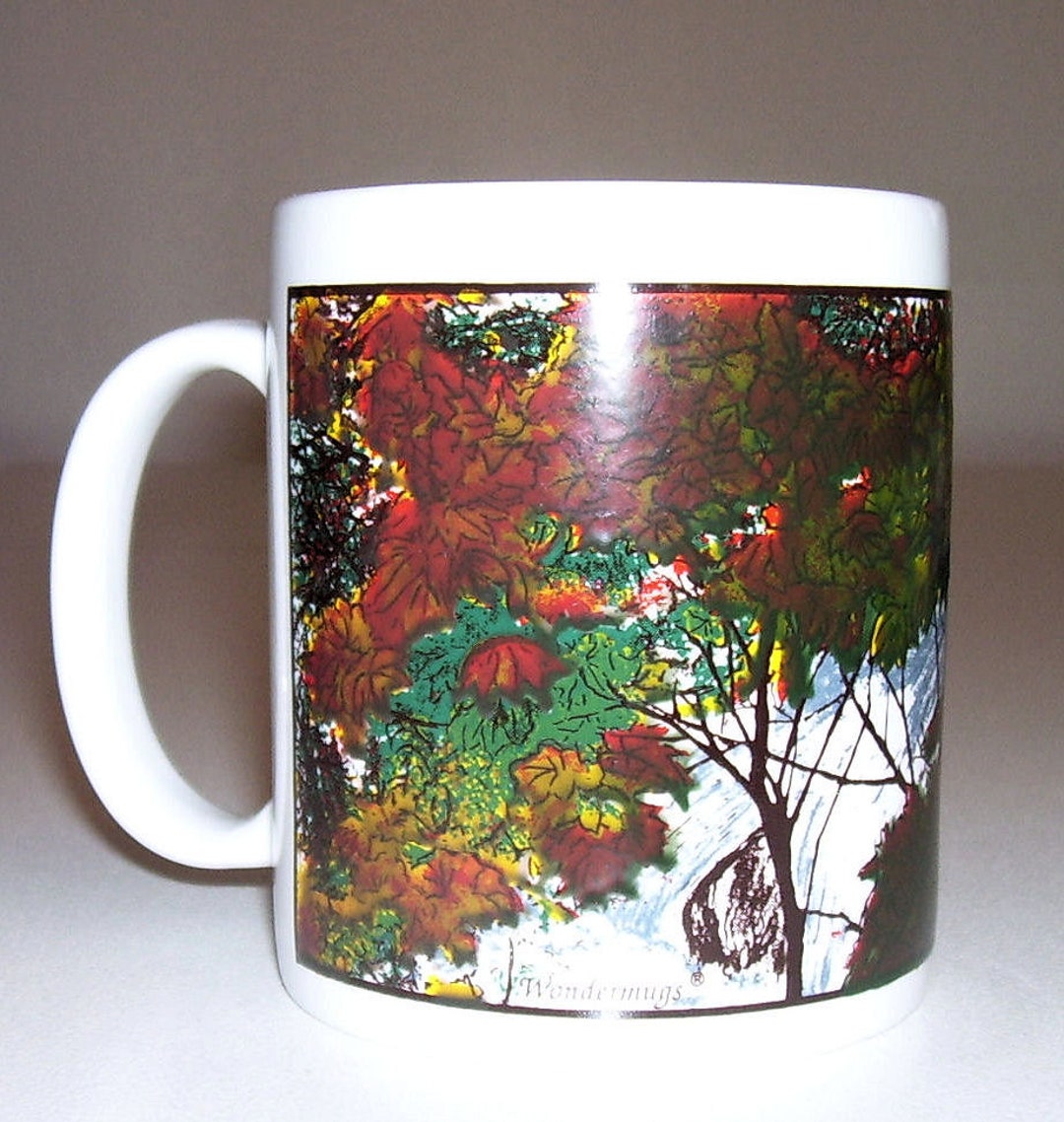 ART WOLFE Landscape Mug by LINYI, China, Silver Phoenix Collection - Etsy