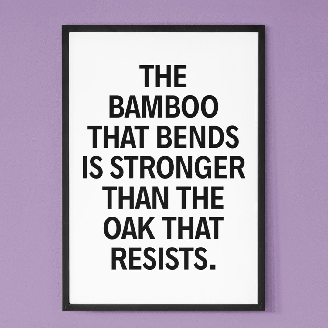 Japanese Proverb Motivational Wall Art, Modern, Fitness and Mindset ...