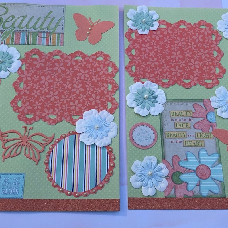 Butterfly Scrapbook - Etsy