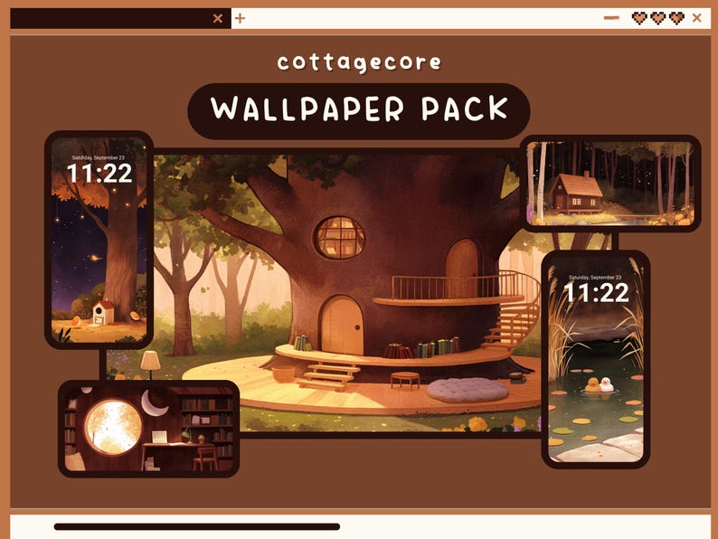 Cottagecore Wallpapers Kawaii Aesthetic Cute Wallpapers Cozy Cottage ...