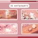 Sakura Cats Desktop Set Wallpapers Icons Folders Pink Cute Desktop ...