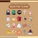Cozy Studio Anime Desktop Icons Kawaii Desktop Organizer Icon Set Anime ...