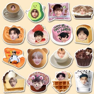 Cute ENHYPEN Food Random Mailing Sticks, Kpop Stickers, Cool, Cute ...