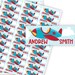 Airplane Desk Name Tags | Editable and Printable - Etsy
