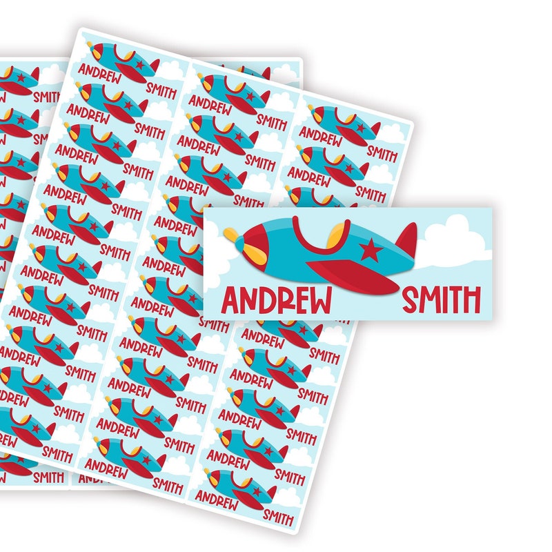 Airplane With Name - Etsy