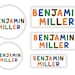 Boy Name Labels, Kid Name Labels, Name Tag Stickers, Waterproof Labels ...