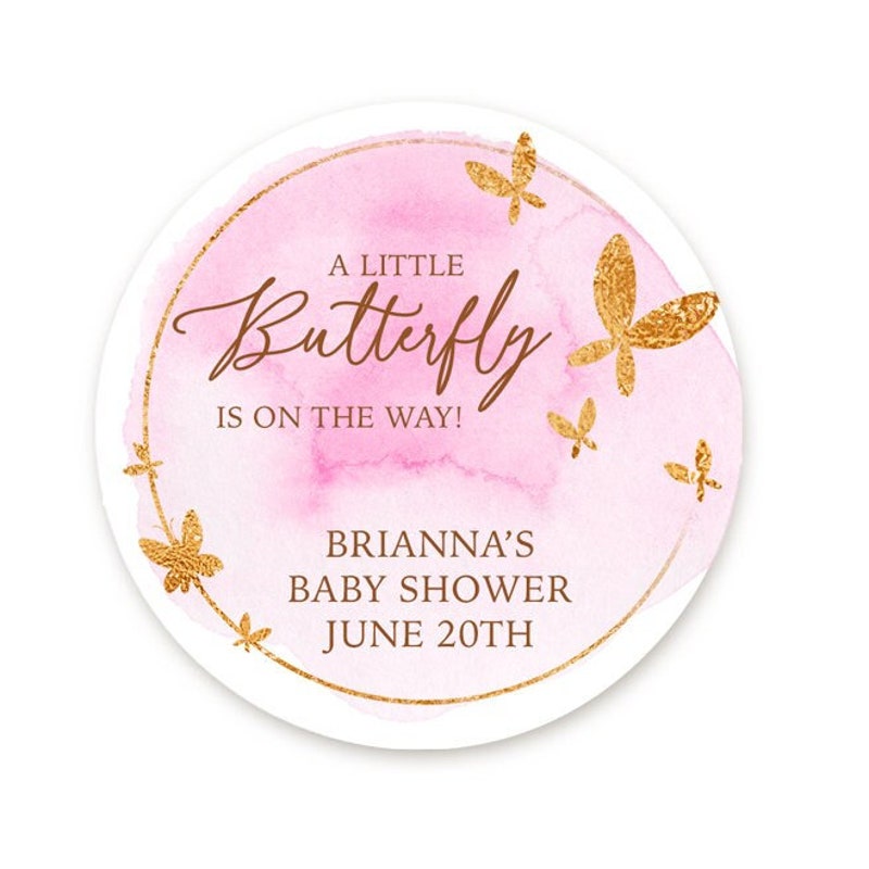 Butterfly on Its Way Invitation - Etsy
