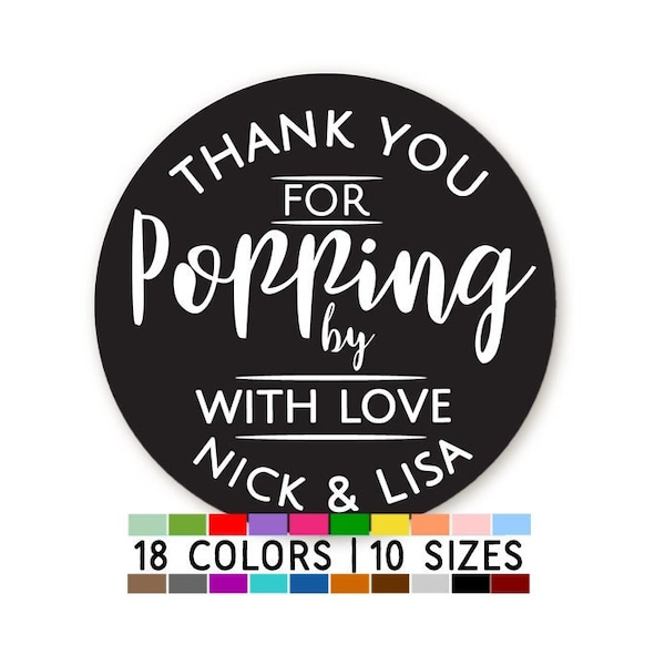 Thanks for Popping - Etsy
